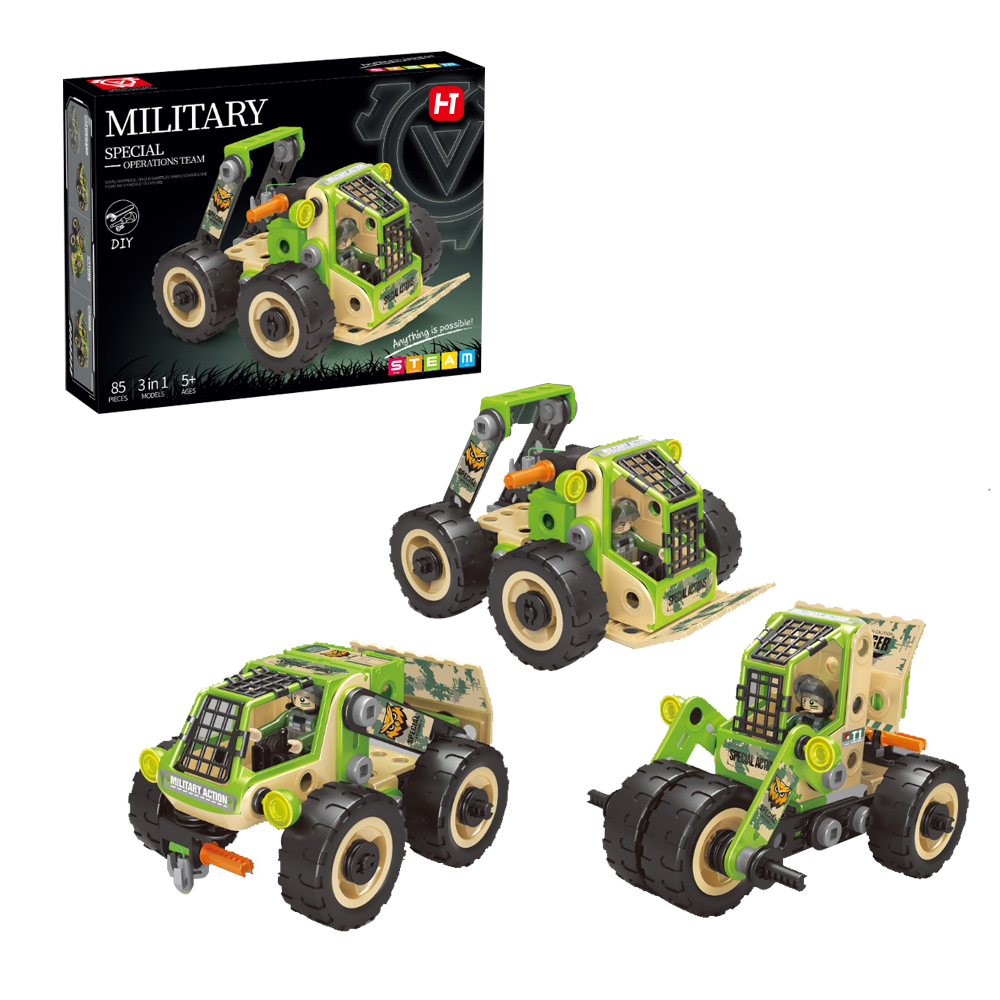 85pcs 3 In 1 DIY Building Block