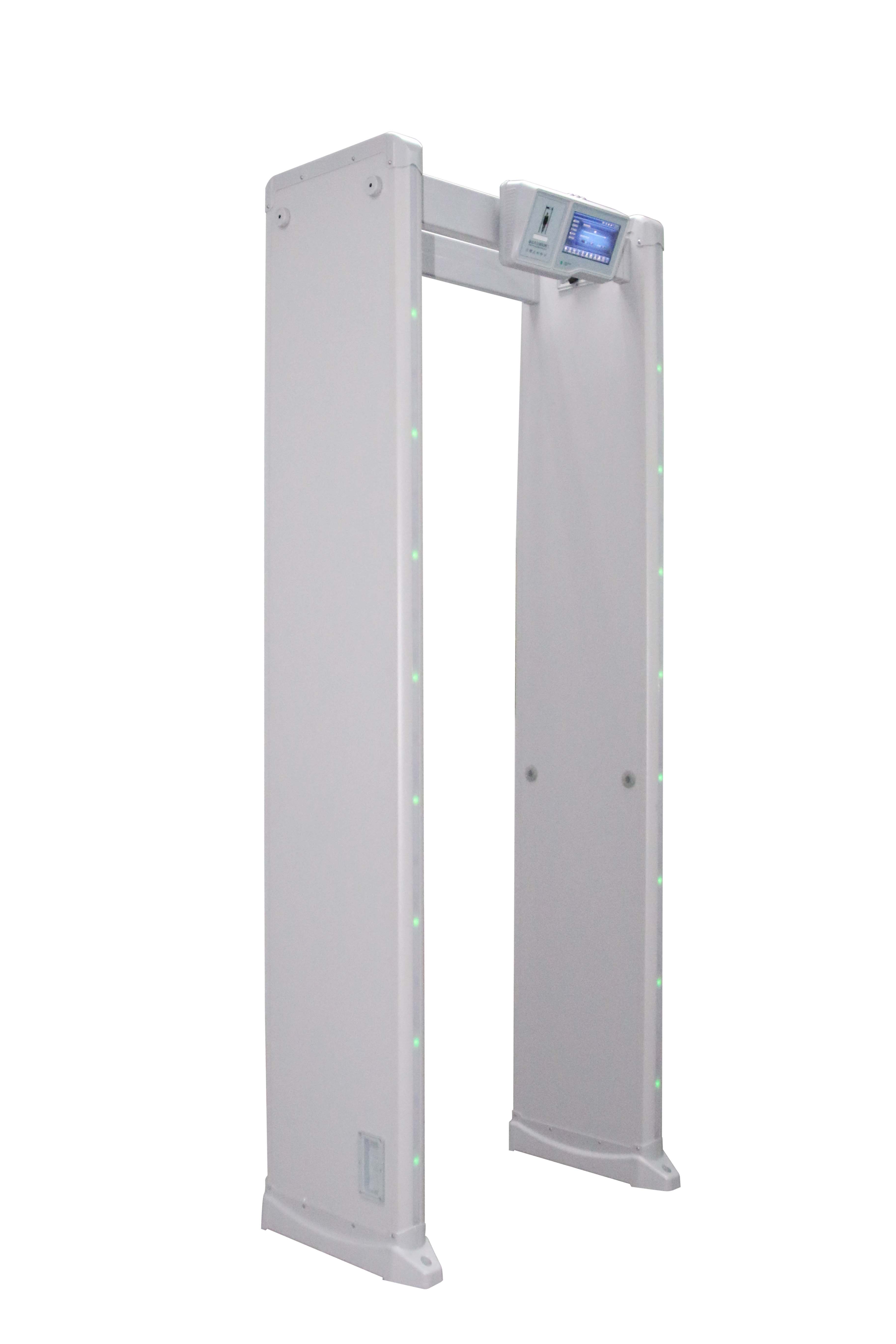 Touch screen high sensitivity Metal Detector gate Scanner WalkThrough ...