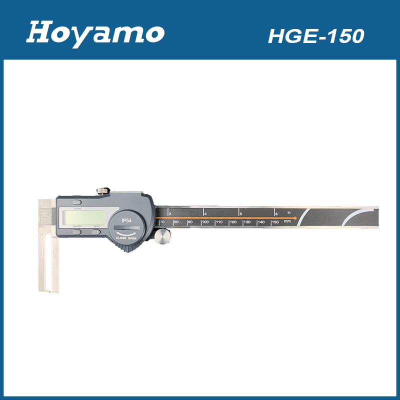 Inside Groove Digital Caliper with Knife Edge