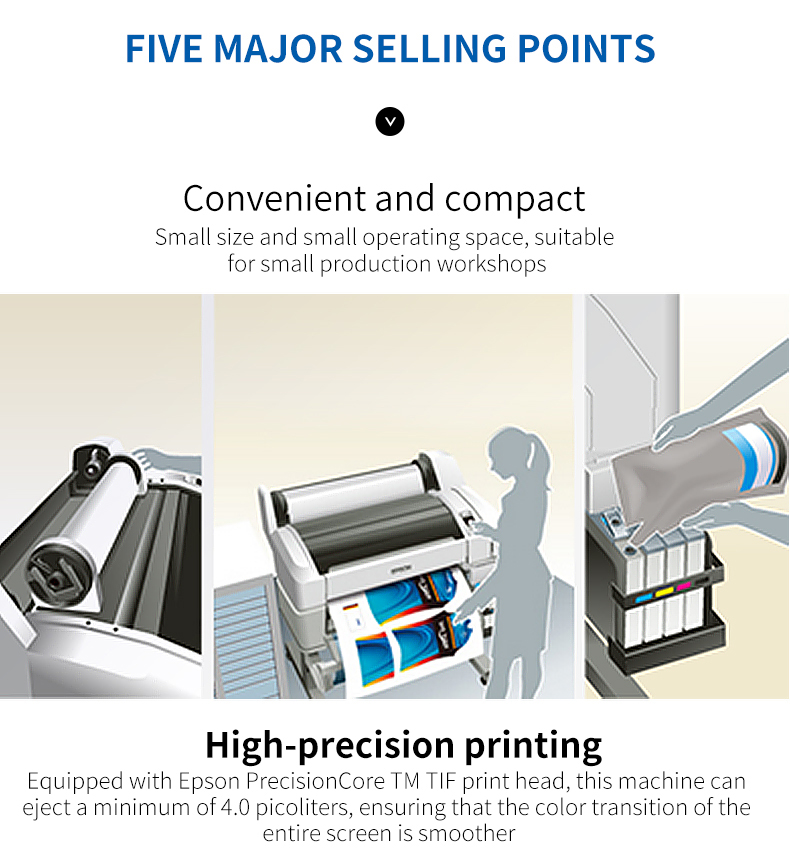 supply wholesale Epson Large format Original f6300 dey Inkjet printer ...