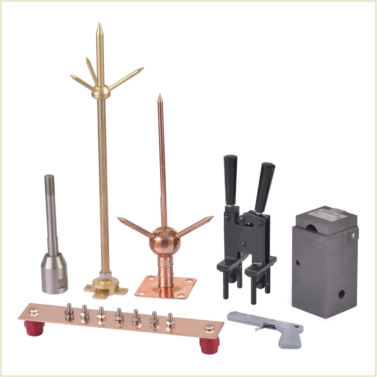 copper lightning arrester earth rod popular advanced Copper Lightning ...