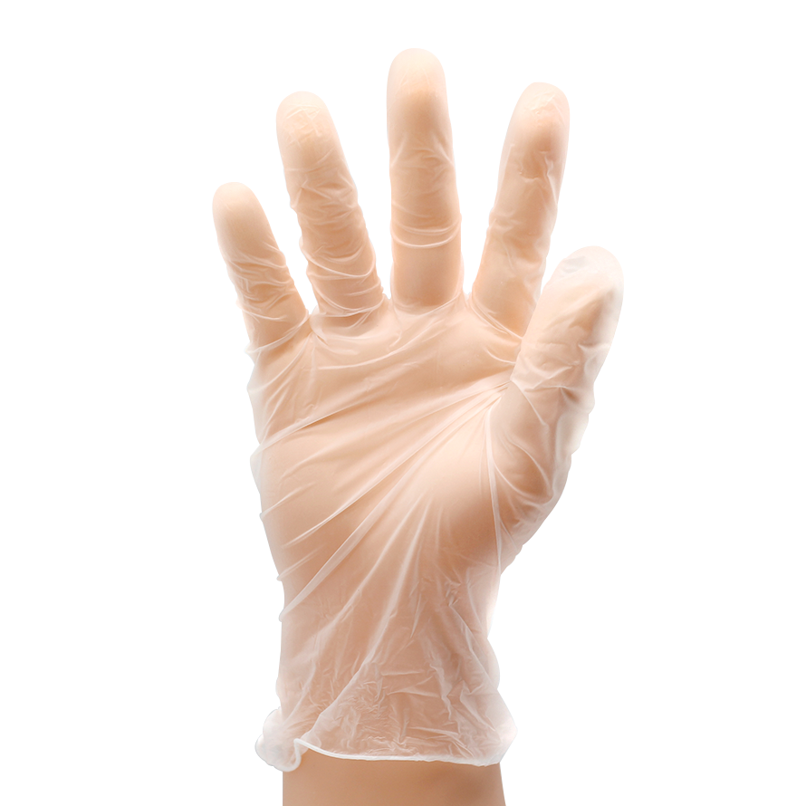 DISPOSABLE MEDICAL VINYL EXAMINATION GLOVES 9"