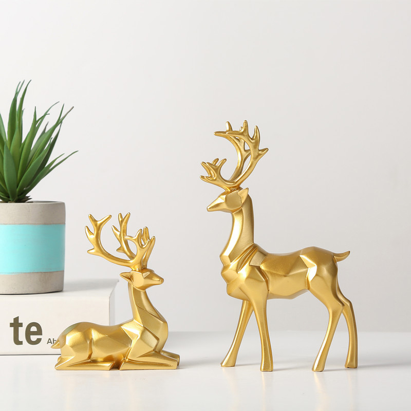 Origami Elk Home Decoration
