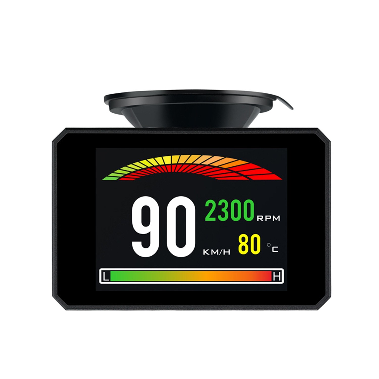 Vehicle P16 Head up Display OBD Smart HUD Auto Digital Meter OBD2 Port ...