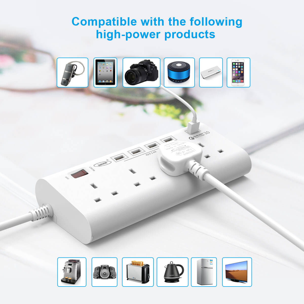 Supply custom odm outdoor mini mountable ac power strip with usb ports ...