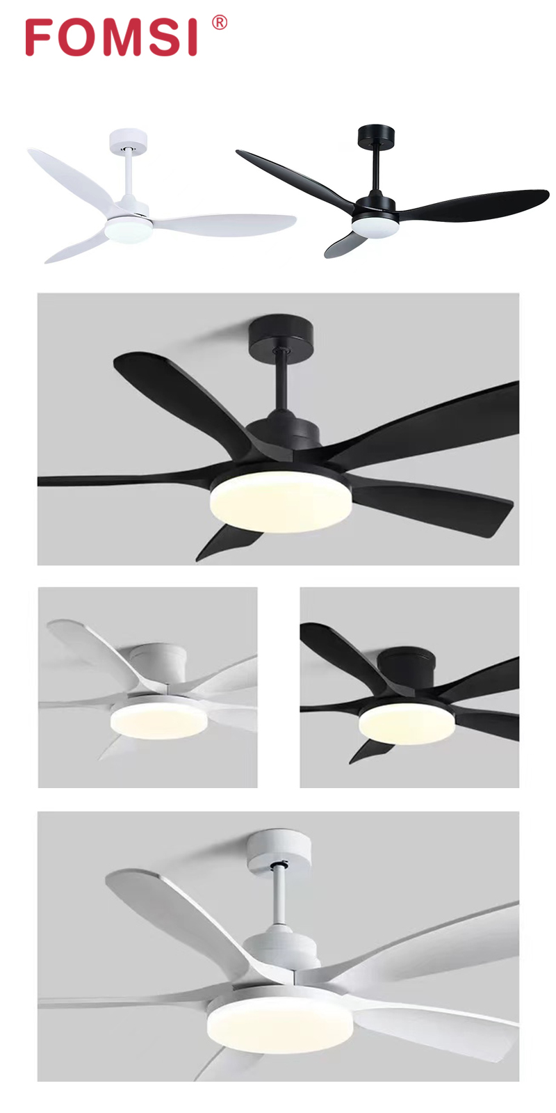 18/32W Led fan lights - OEM ceiling led fan lights