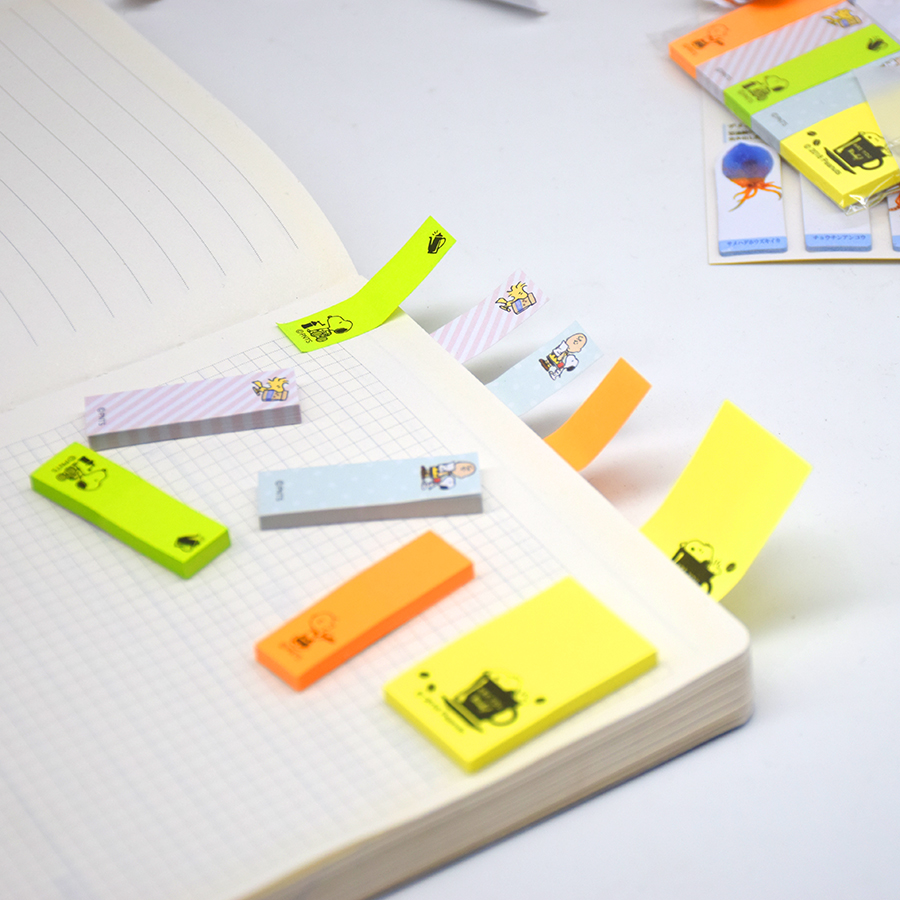 Custom High Quality funky multi colored totoro assorted sticky notes ...