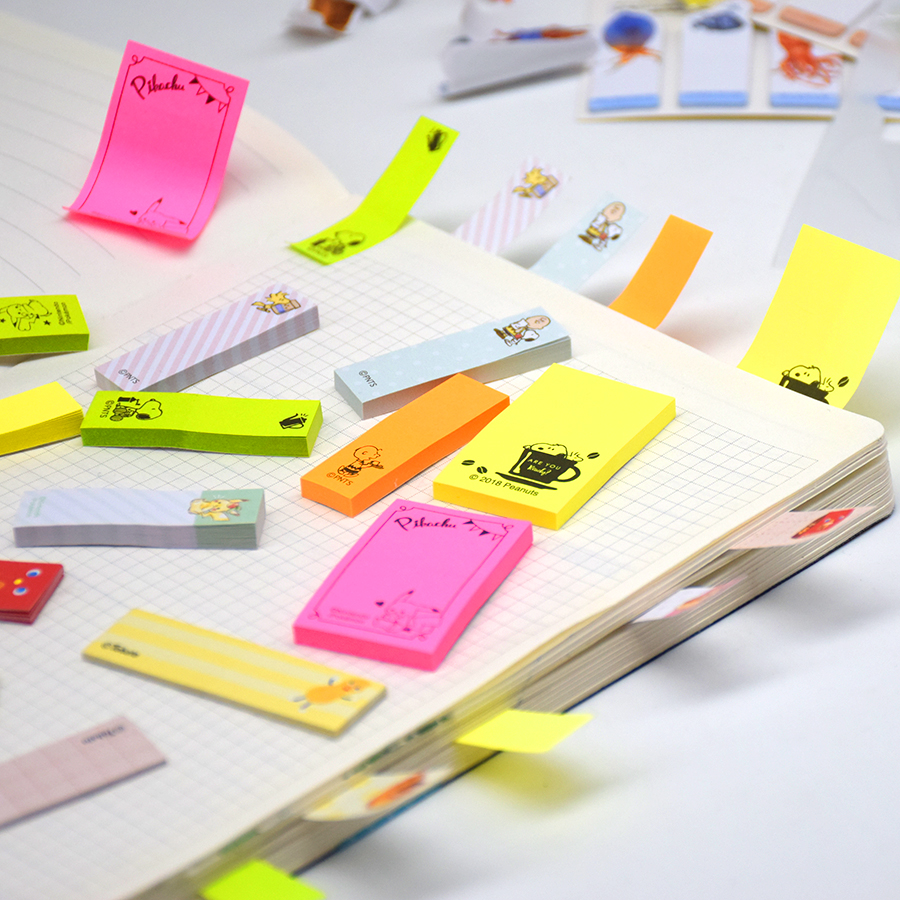 Custom High Quality funky multi colored totoro assorted sticky notes ...