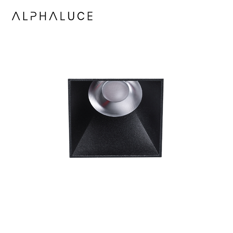 High Quality 7W/10W square trimless led downlights black trimless ...