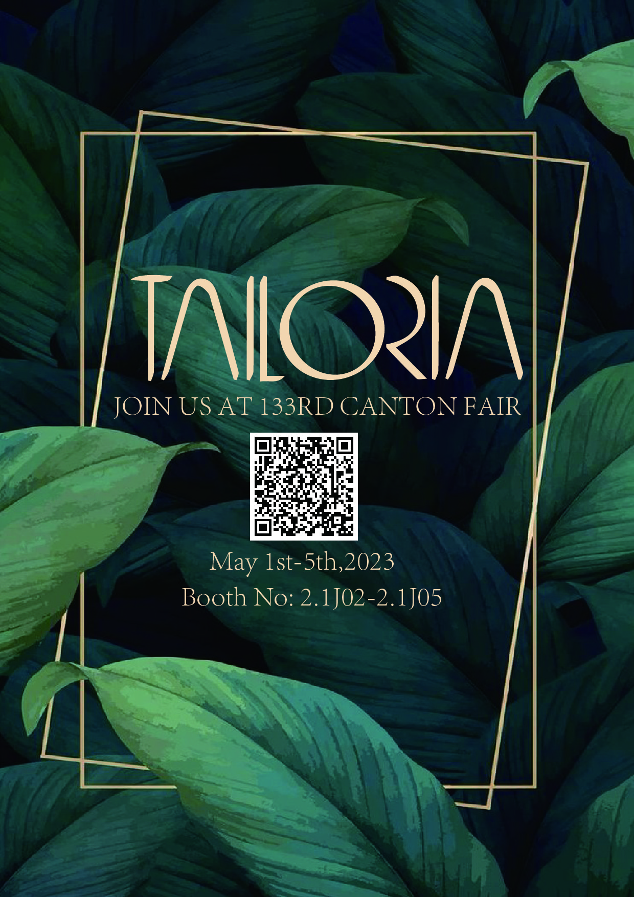 133rd Canton Fair Invitation