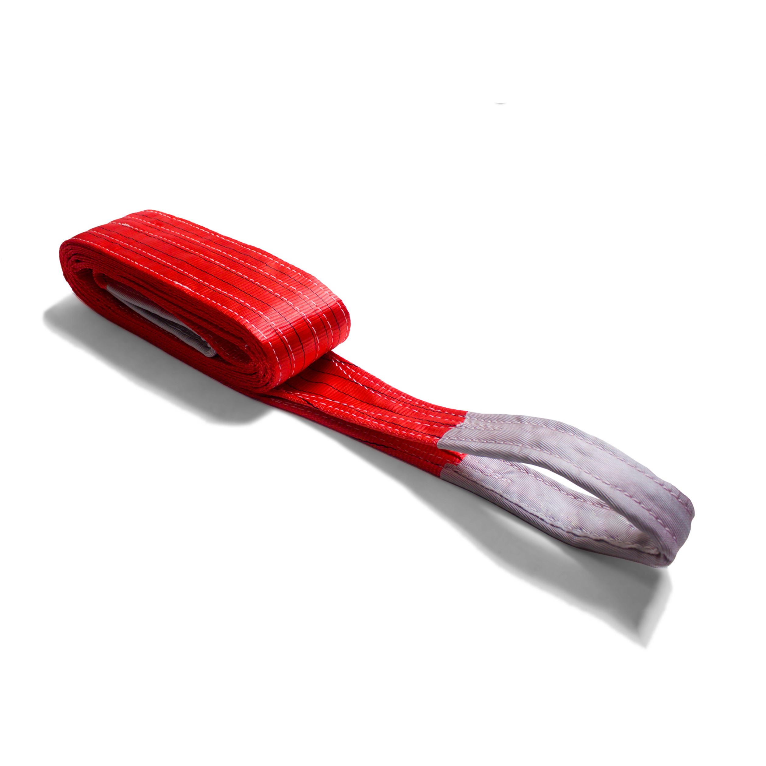 Three ply eye to eye flat web slings