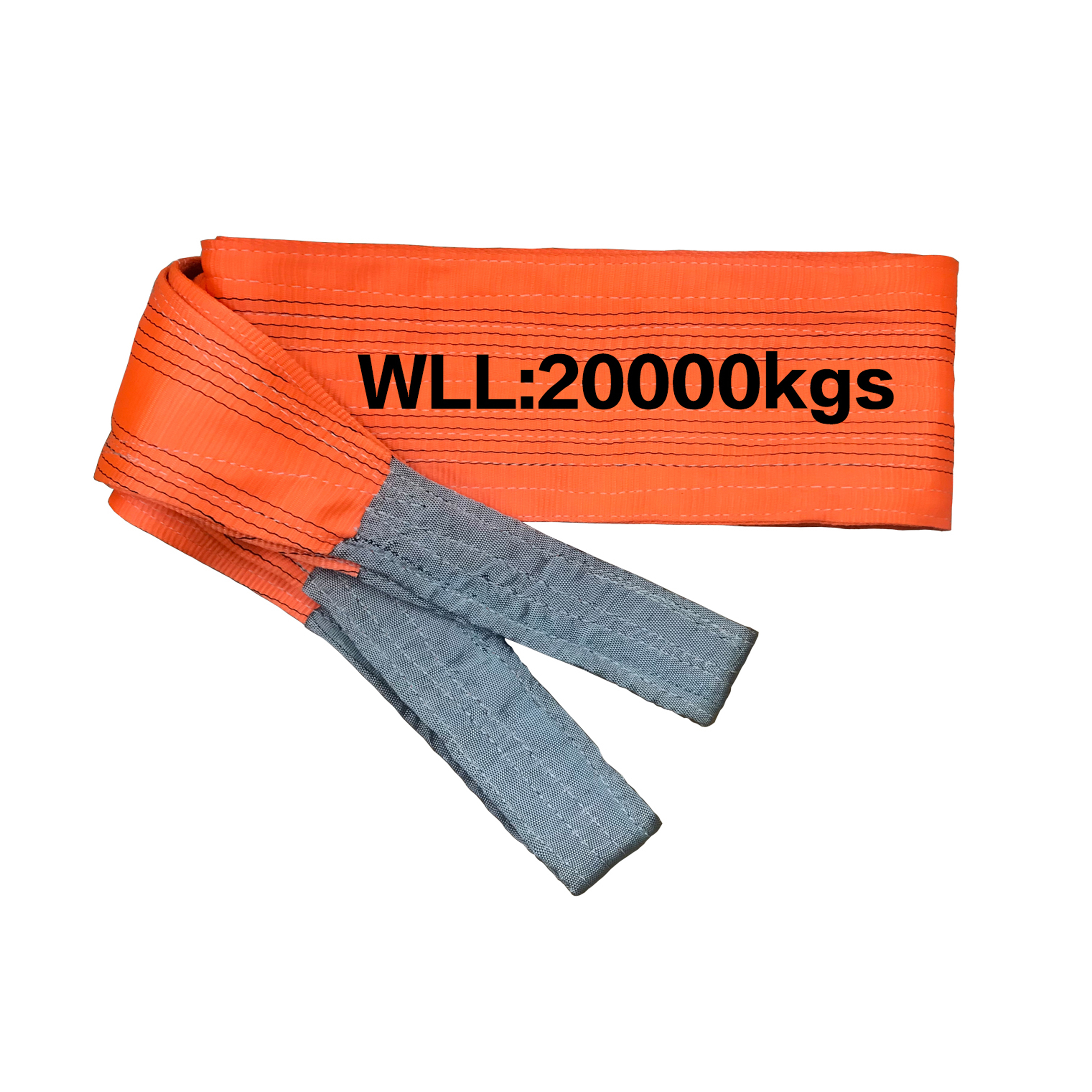 Four ply eye to eye flat web slings