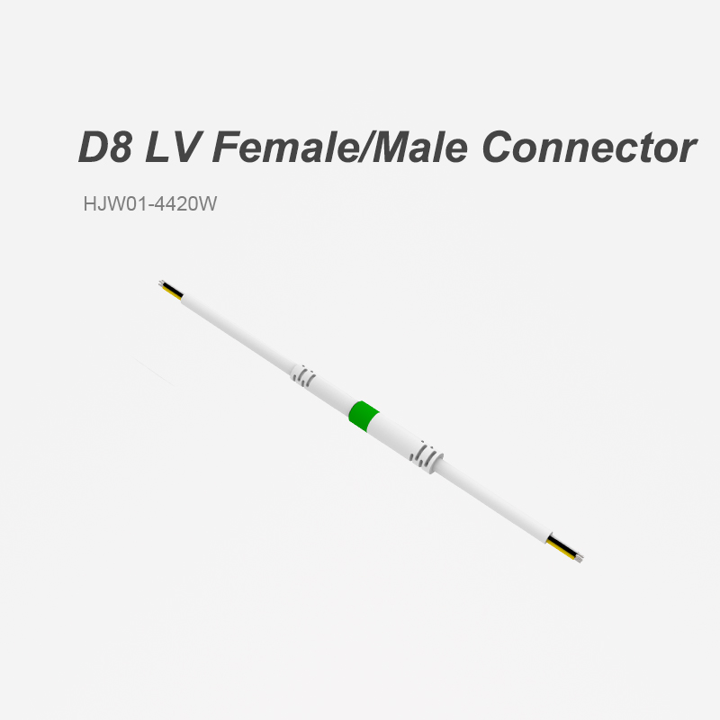 D8 LV Female/Male Connectors