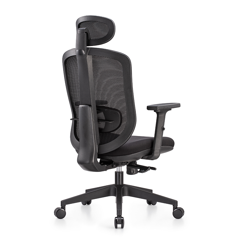 MS-PC Ergonomic Office Chair With Adjustable Lumbar Support And Chair ...